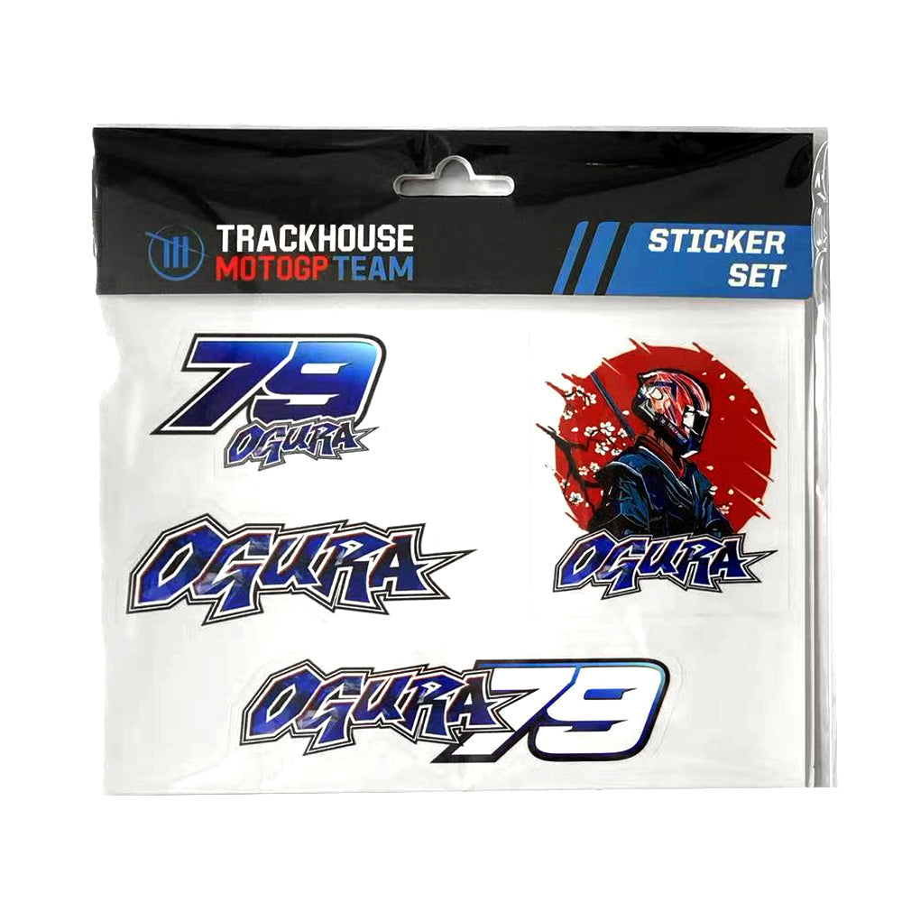 Trackhouse Ai Ogura Sticker Set – Trackhouse MotoGP Shop