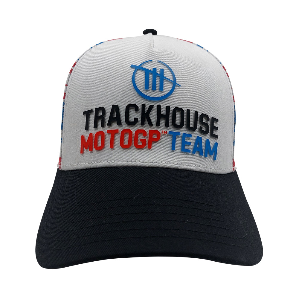 Trackhouse MotoGP Team Lifestyle White Pattern Cap – Trackhouse MotoGP Shop